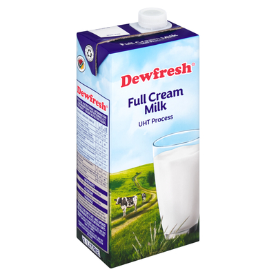 Dewfresh Full Cream Long Life Milk 1L | PnP
