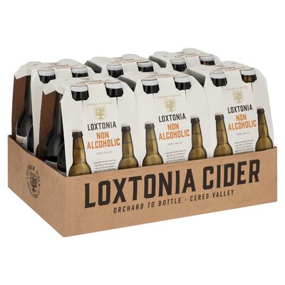Loxtonia Cider Stone Fruit Non-alc 340ml 24 x 340ml | PnP