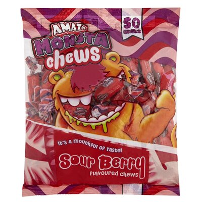 Amazon Chews Sour Fruit 50 Pack | PnP