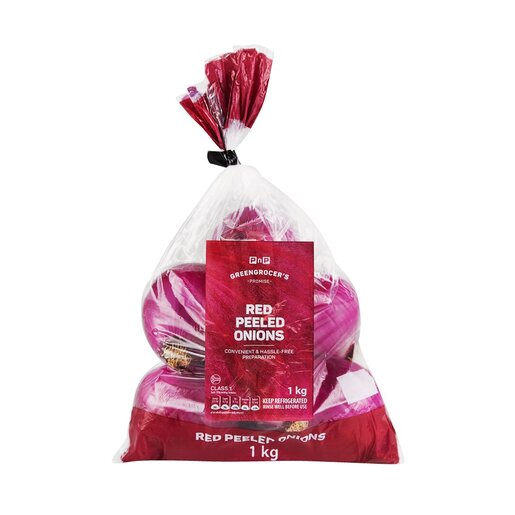 PnP Red Peeled Onions 1kg | PnP