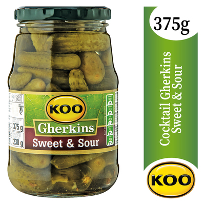 Koo Cocktail Gherkins 375g | PnP