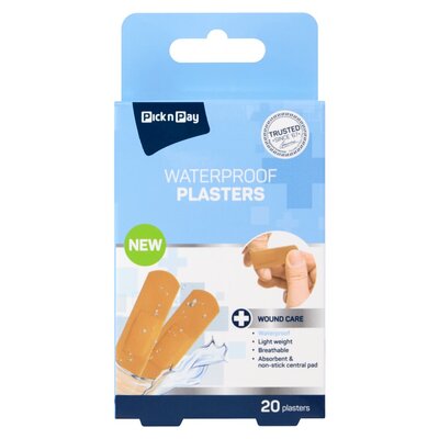 PnP Assorted Waterproof Plasters 50 Pack | PnP
