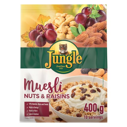Jungle Muesli Nuts & Raisins 400g | Smart Price Specials | PnP Home