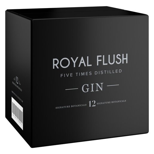 Royal Flush Gin 750ml 750ml x 6 | PnP
