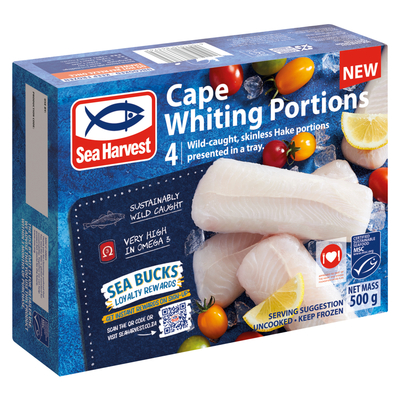 Sea Harvest Cape Whiting Frozen Fish 500g | PnP