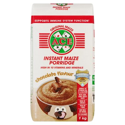 Ace Instant Porridge Chocolate 1kg | PnP