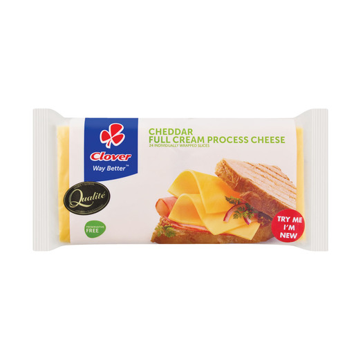 Clover Process Cheddar Slices 400g x 15 | PnP