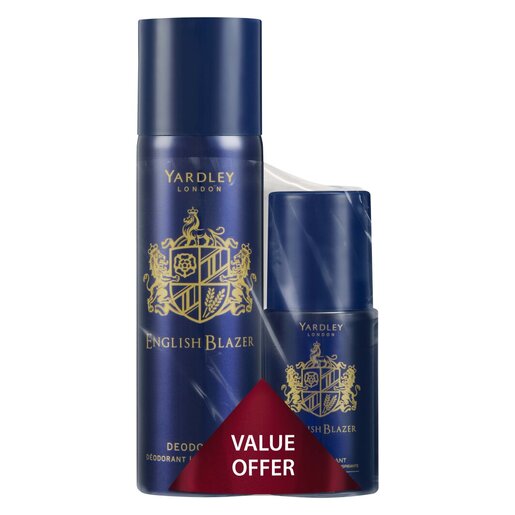 Yardley English Blazer Body Spray & Roll On | PnP
