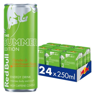 Red Bull Summer Curuba Elderflower 4 x 250ml | PnP