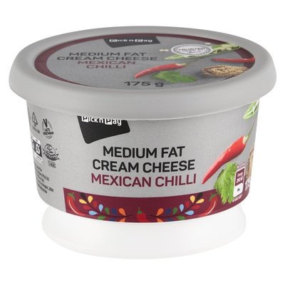PnP Cream Cheese Med Fat Mexican Chilli 175g | PnP