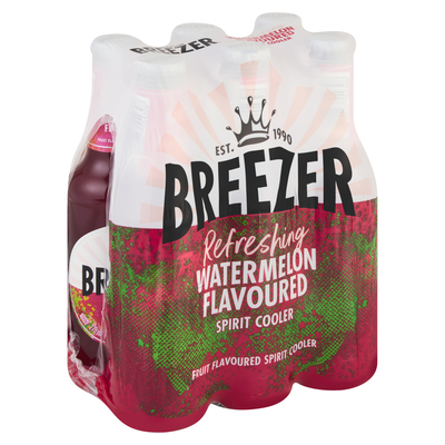 Bacardi Breezer Watermelon 6 x 275ml | Smart Price Specials | PnP Home