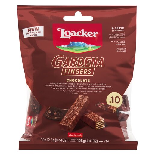 Loacker Gardena Fingers Chocolate 125g | PnP