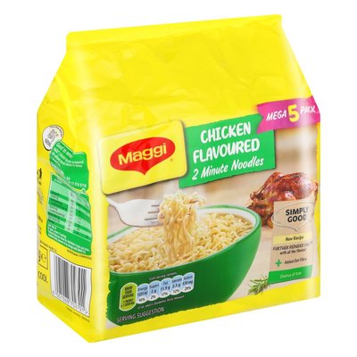 Maggi 2-Minute Noodles Chicken Flavour 5 x 73g | Smart Price Specials ...