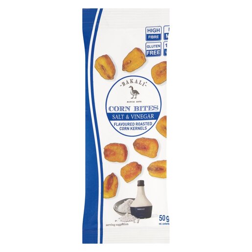 Bakali Salt & Vinegar Corn Bites 50g | PnP