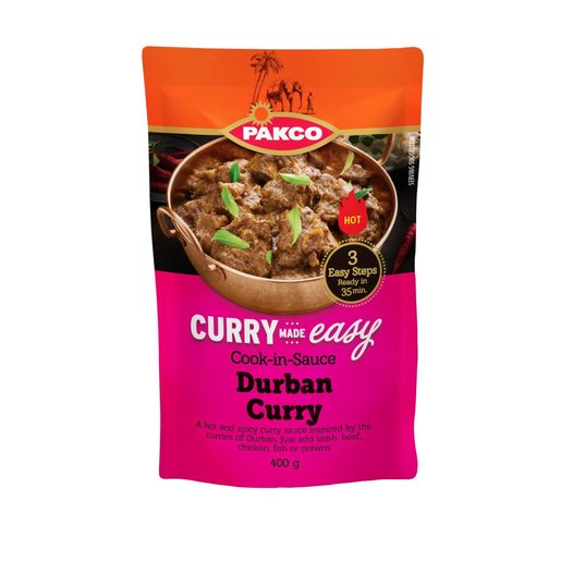Pakco Cook In Sauce Mild Durban Curry 400g | PnP