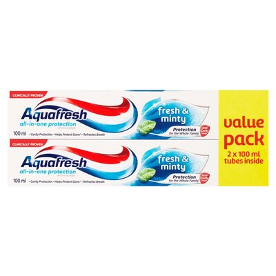 Aquafresh Fresh & Minty Family 100g 2 Pack | PnP
