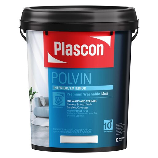 Plascon Polvin Interior & Exterior Premium Washable Calton Grey Paint ...