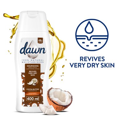 Dawn Cocoa Butter & Coconut Oil Nourishing Body Lotion for Very Dry ...