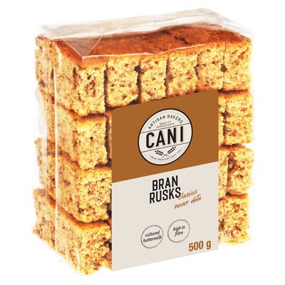 Cani Rusks Bran Rusks 500g | PnP