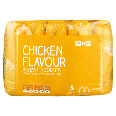 PnP Chicken Noodles 5 x 75g | PnP