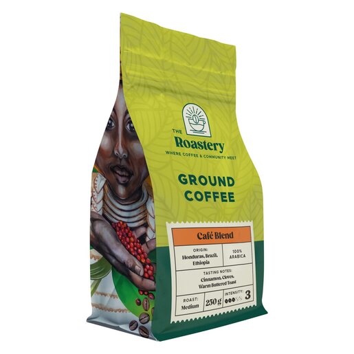 The Roastery Cafe Blend Ground Coffee 250g | PnP