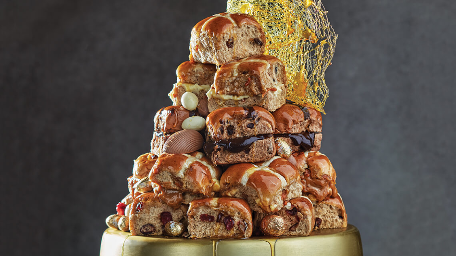 Easter Hot Cross Bun Stack | PnP