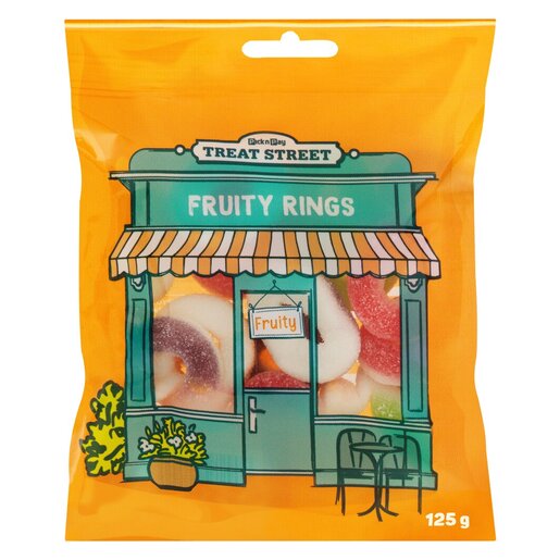 PnP Treat Street Fruity Rings 125g | PnP