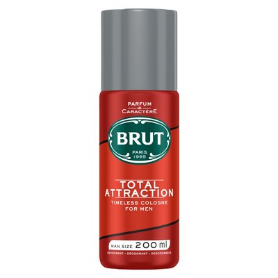 Brut Deodorant Aerosol Total Attraction 200ml | Smart Price Specials ...