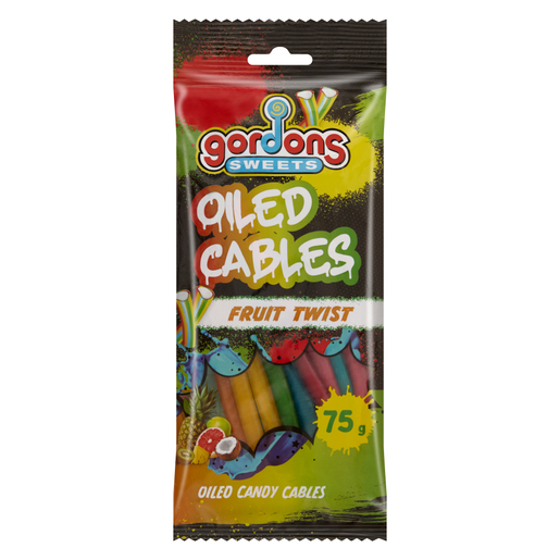 Gordons Sweets Fruit Twist Oiled Cables 75g | PnP