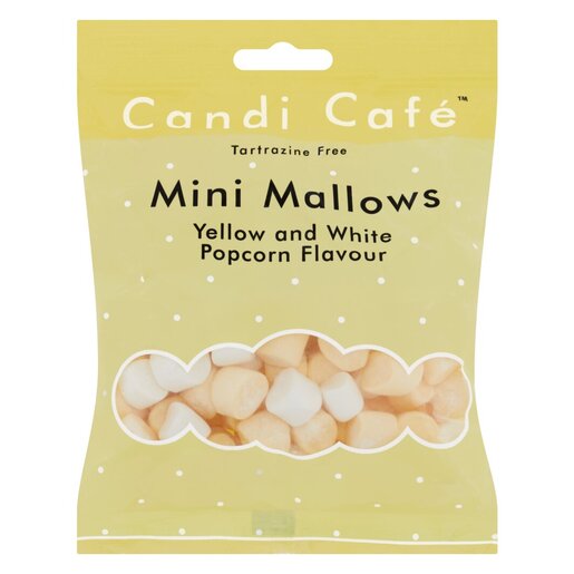 Candi Cafe Yellow & White Popcorn Mini Mallows 70G | PnP
