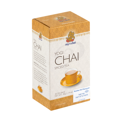 Mytchai Passover Yogi Chai Tea 20 Pack | PnP