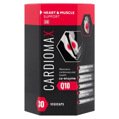Cardiomax Q10 150mg Capsules 30 Capsules | PnP