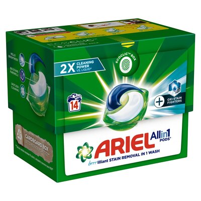 Ariel All-in-1 Pods Washing Capsules 14 Pack | Smart Price Specials ...