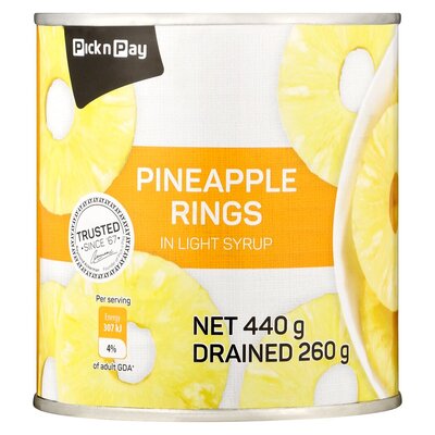 PnP Pineapple Rings 440g | Smart Price Specials | PnP Home