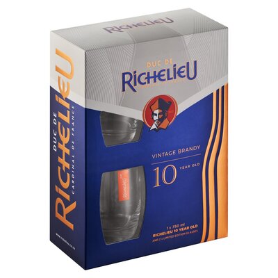 Richelieu 10 Year Old Brandy Gift Pack 750ml | PnP
