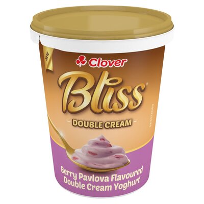 Clover Bliss Berry Pavlova Flavoured Double Cream Yoghurt 500g | PnP
