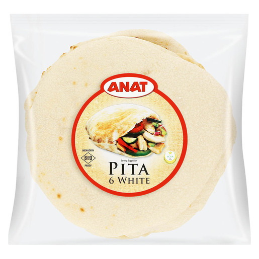Anat White Pita Bread 6s | PnP