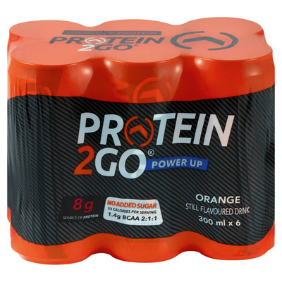 PROTEIN 2 GO SPORTS DRINK ORANGE 300ML x 6 | PnP