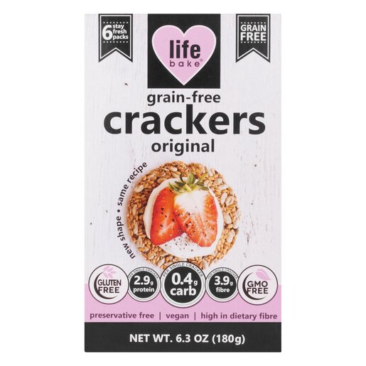 Life Bake Crackers Orginal 180g | PnP