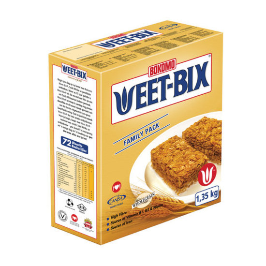 Bokomo Weet-Bix Family Pack 1.35kg x 12 | PnP