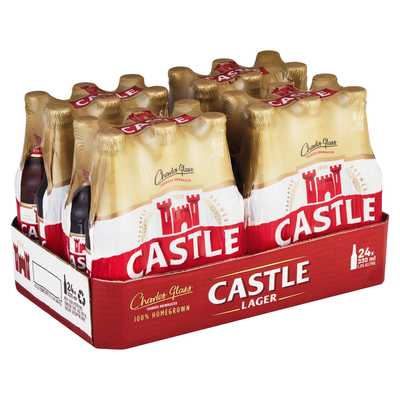 Castle Lager Local Beer 24 x 330ml | PnP