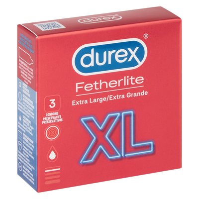 Durex Condoms Fetherlite Xl 3 Pack | PnP