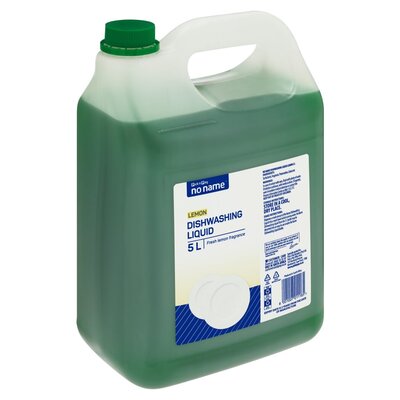 No Name Lemon Concentrated Dishwashing Liquid 5L | PnP
