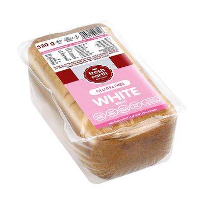 Fresh Earth Gluten Free White Bread 320g x 8 | PnP