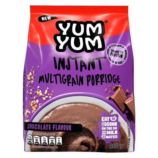 Yum Yum Chocolate Flavour Multigrain Instant Porridge 900g | PnP