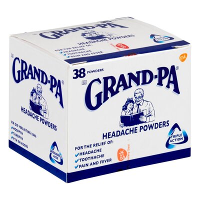 Grand-pa Headache Powders 38s | PnP