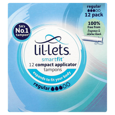 Lil-lets Tampons Comp Applicat Reg 12ea | PnP