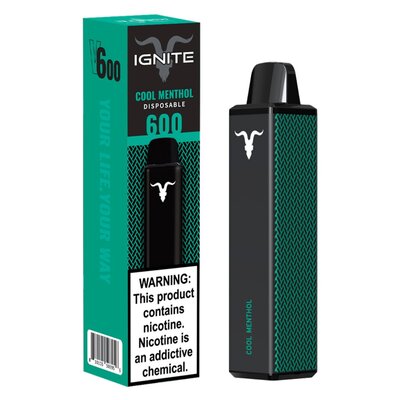 Ignite V50 Strawberry Banana 5% Nicotine Salt Disposable Vape Pen | PnP