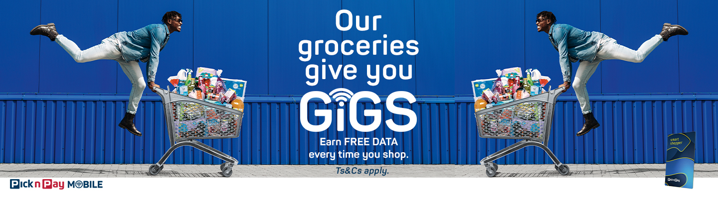 Earn Free Data with PnP Mobile when you shop at Pick n Pay! | PnP