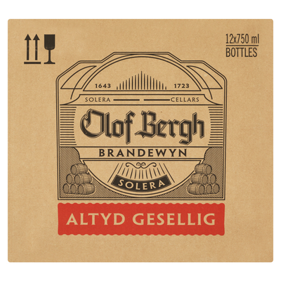Olof Bergh Brandy 750ml x 12 | Smart Price Specials | PnP Home